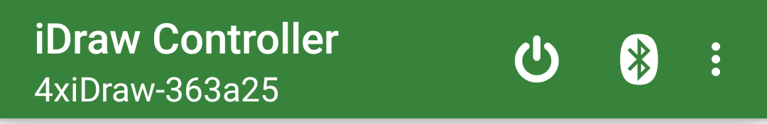 Machine Status Panel | iDraw Controller